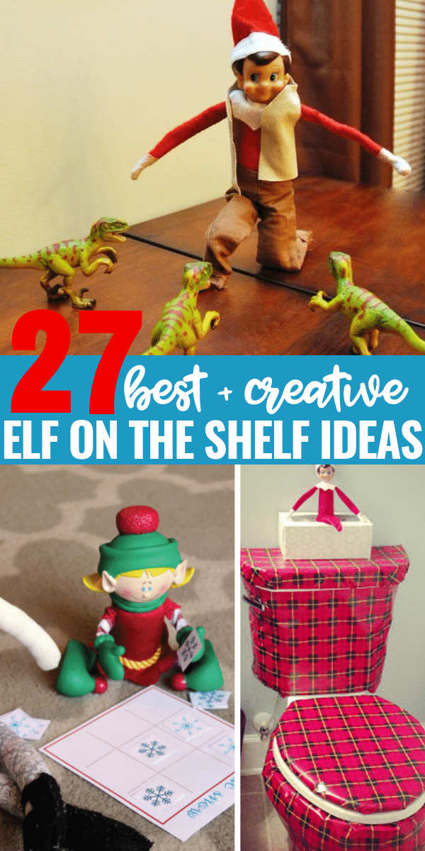 27+ Creative & Best Elf On The Shelf Ideas