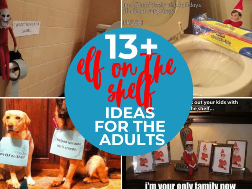 More Naughty & Slightly Inappropriate Elf On The Shelf Ideas