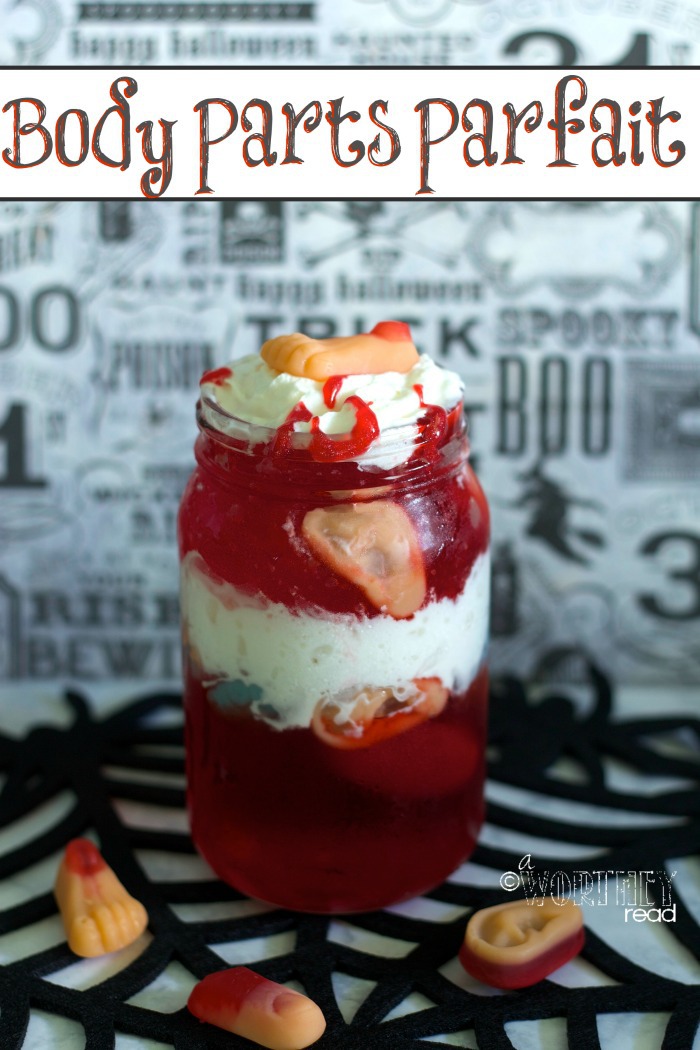 Recipe Idea for Halloween: Body Parts Parfait