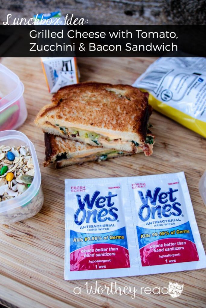 Grilled Cheese with Tomato | Lunchbox Idea