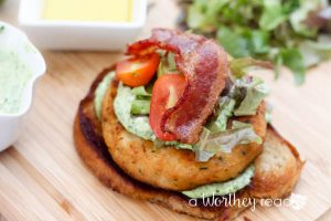 Alaskan Pollock Burger BLT - Alaskan Pollock Recipes