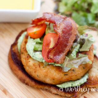 Alaskan Pollock Burger BLT - Alaskan Pollock Recipes