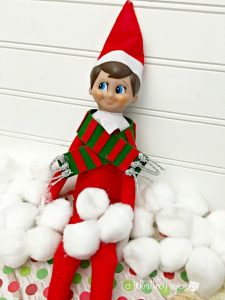 The Elf On The Shelf DIY Scarf