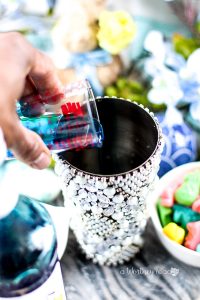 Blue Italian Ice Cocktail- Easter Cocktail Idea To Make