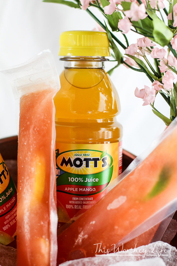 Apple Mango & Cherry Lemonade Ice Pops