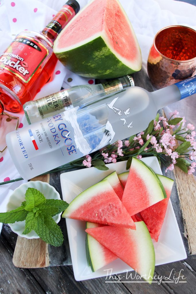 Moscow Mule Idea | Unique Watermelon Moscow Mule