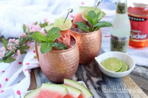 Moscow Mule Idea | Unique Watermelon Moscow Mule