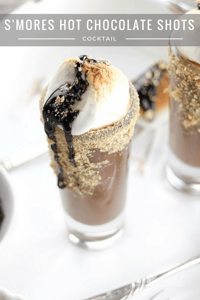 Cocktail Recipe | Easy S'More Hot Chocolate Shots