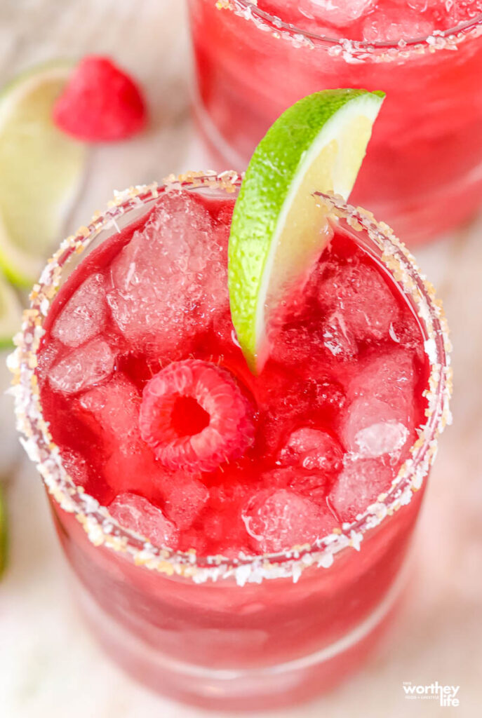 Raspberry Margarita - Perfect For National Margarita Day!