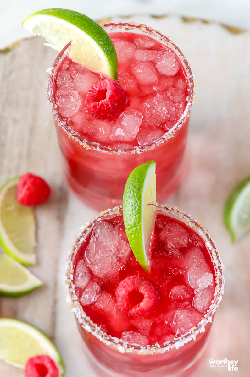 Raspberry Margarita - Perfect For National Margarita Day!
