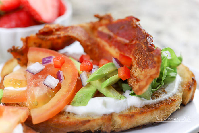 Loaded Breakfast Toast