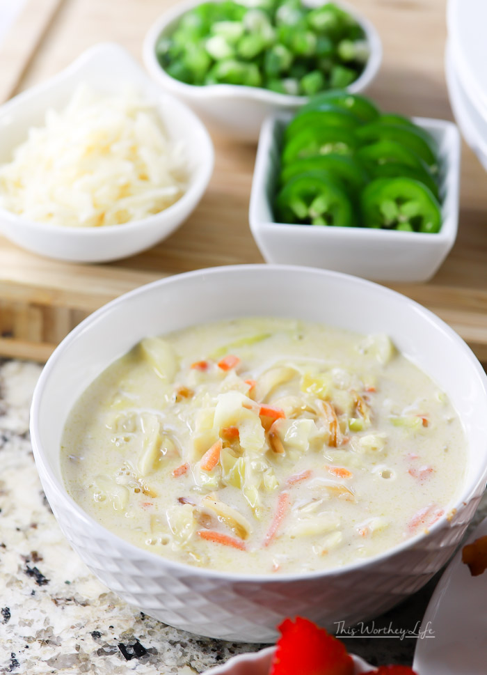 Instant Pot Soup Recipe | Creamy Cabbage Soup