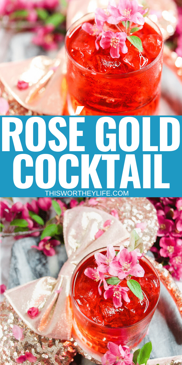 The Rosé Gold Cocktail