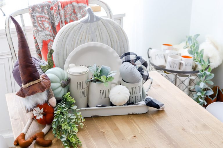 Happy Fall! | Rae Dunn Fall Display Idea