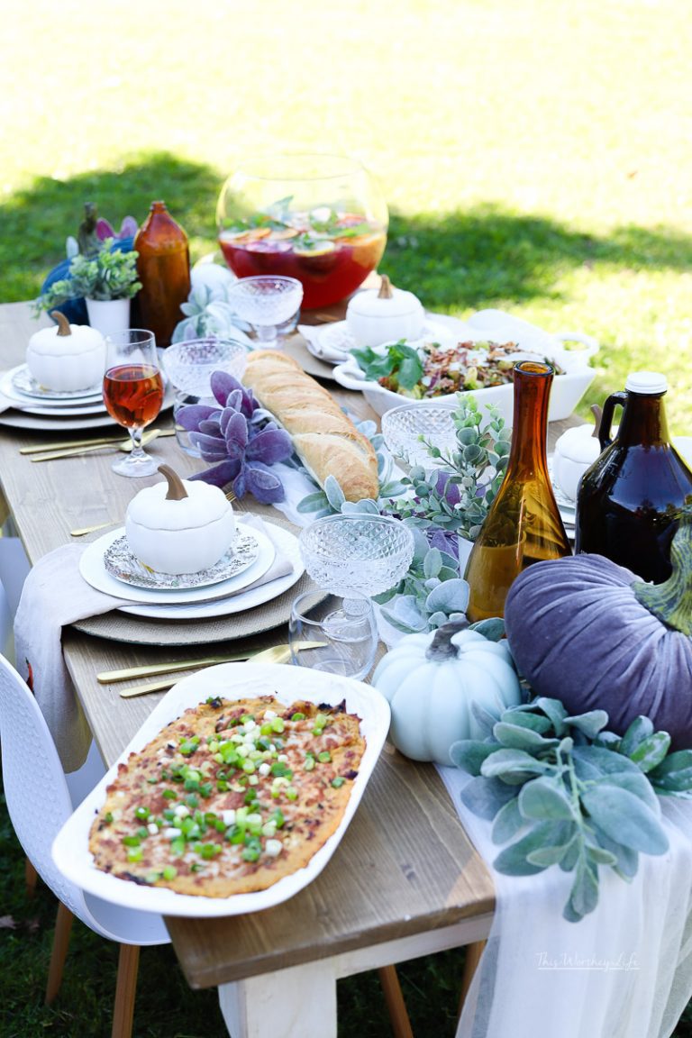 Fall Harvest Party Idea | Fall Tablescape