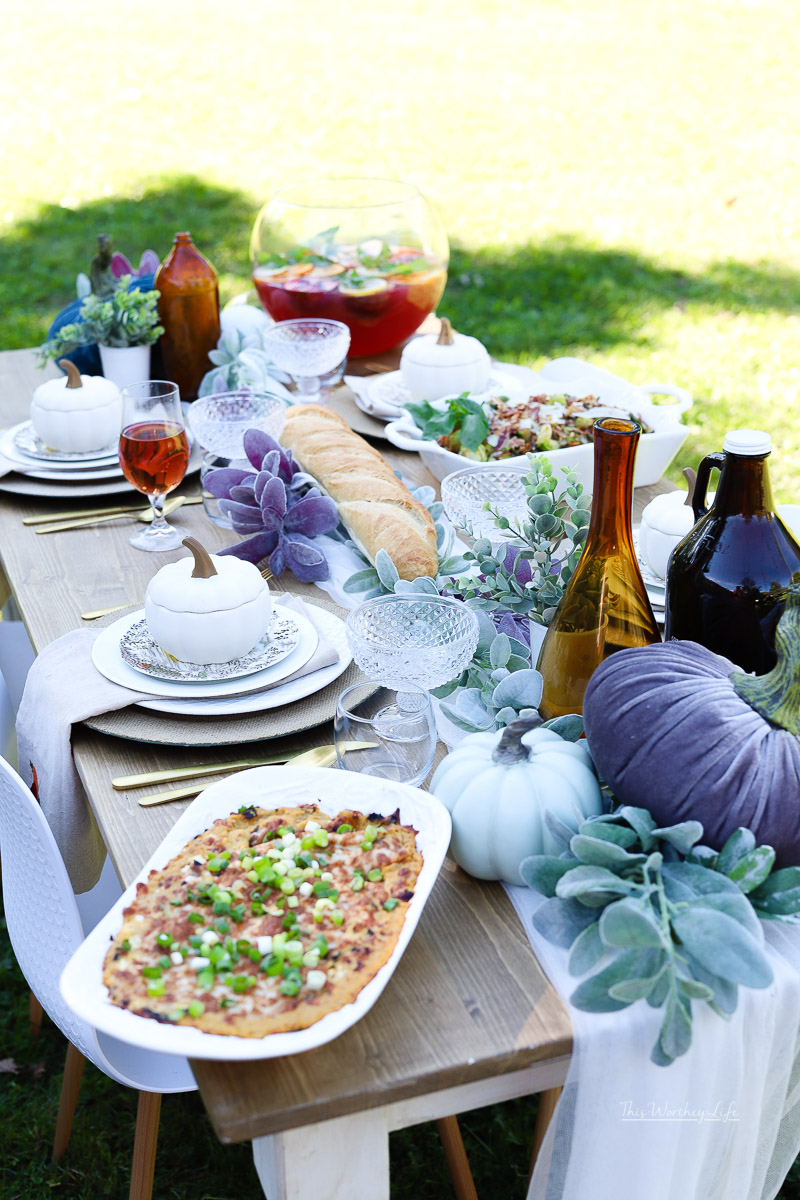 Fall Harvest Party Idea | Fall Tablescape