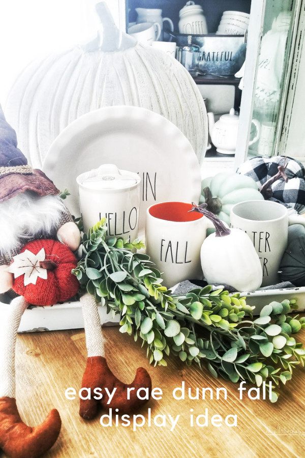 Happy Fall! | Rae Dunn Fall Display Idea