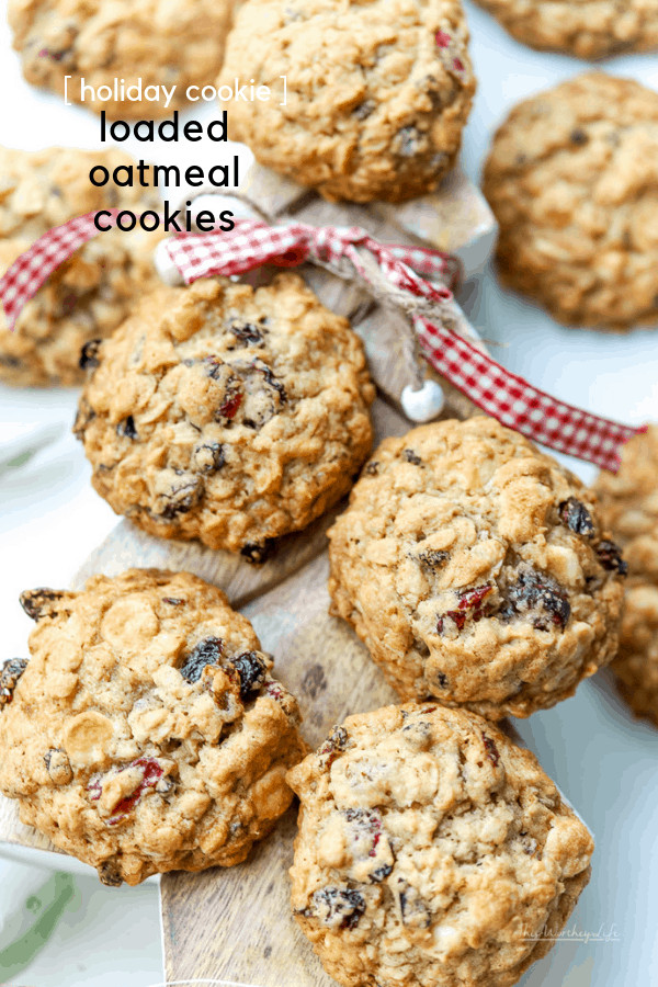 Loaded Oatmeal Raisin Cookies Recipe