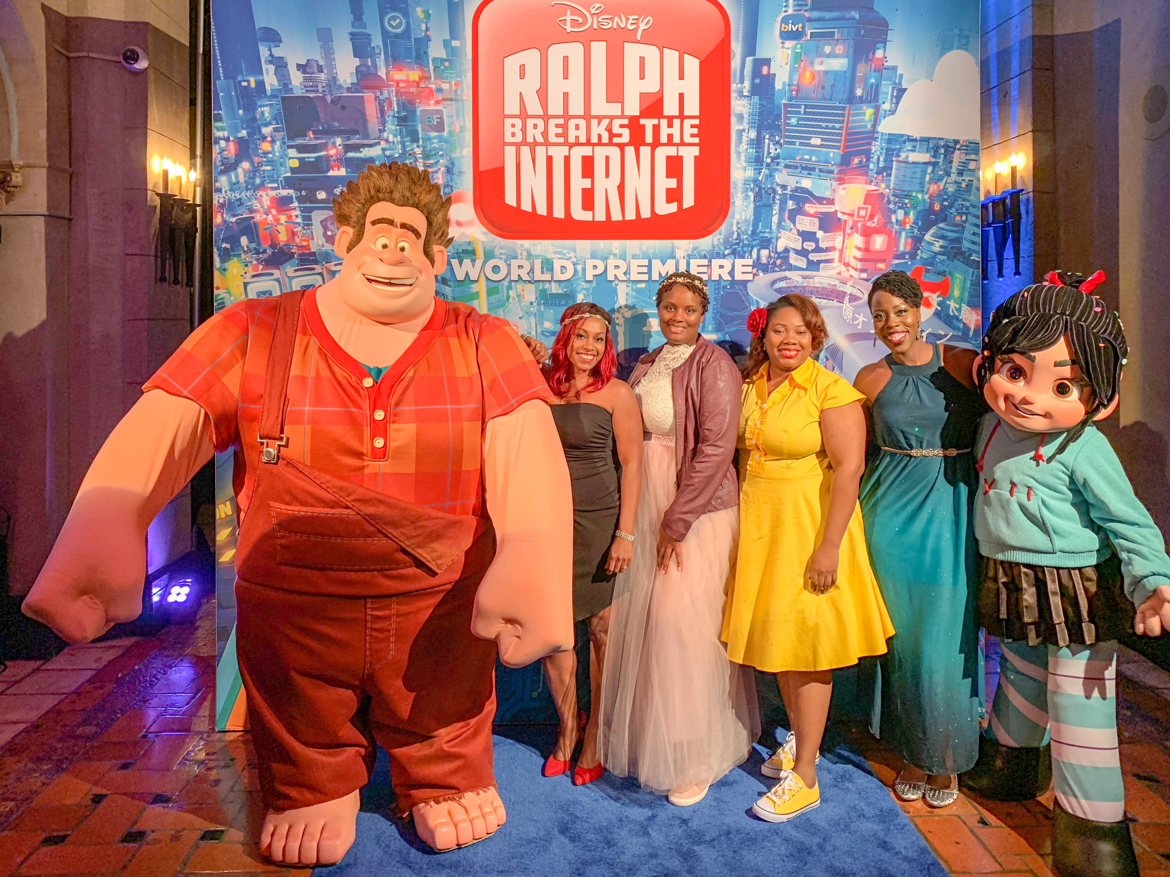 Ralph Breaks The Internet Premiere | Blue Carpet Fun