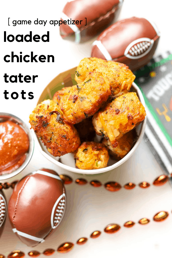 Loaded Chicken Tater Tots Recipe - Game Day Recipe