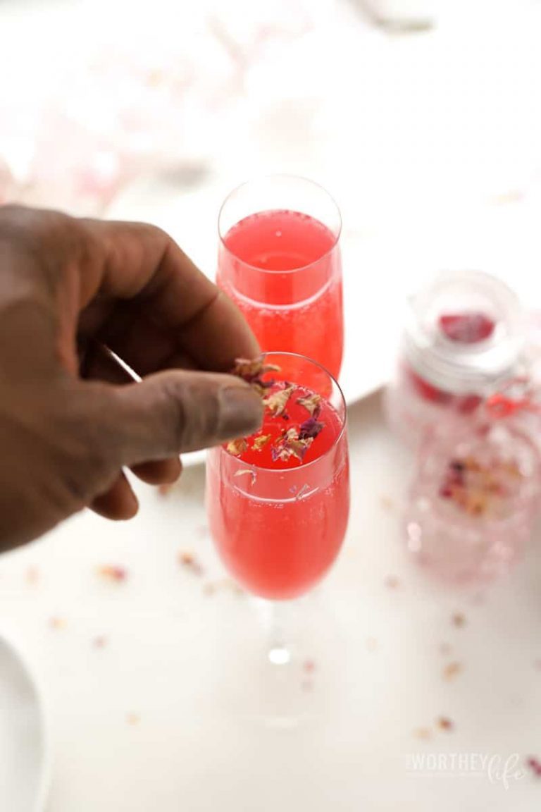 The Rose Pink Ginger Mocktail