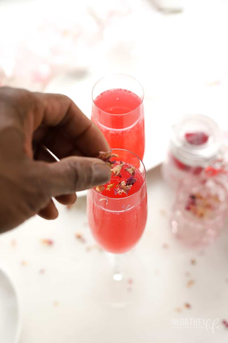 The Rose Pink Ginger Mocktail