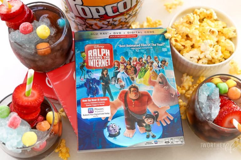 Ralph Breaks the Internet DVD Release | Wreck It Ralph Sugar Rush Slushie