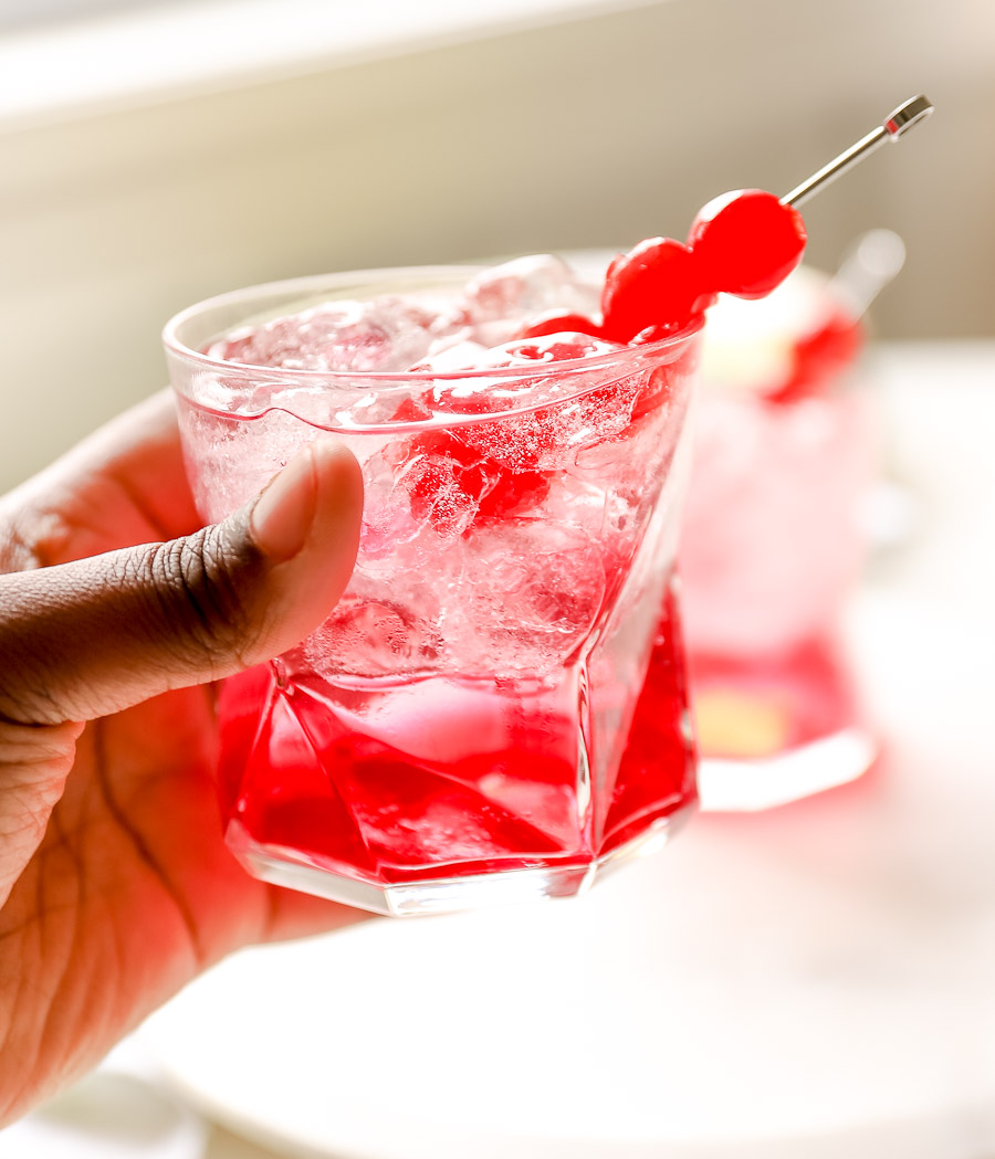 Rose Lemonade Mocktail