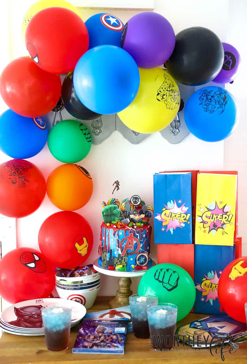 Avengers Party Idea