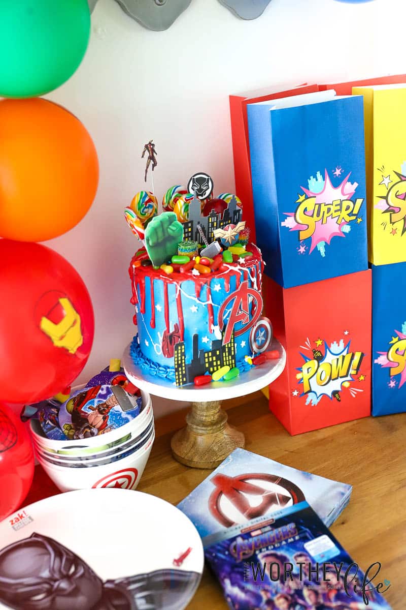 Avengers Party Idea
