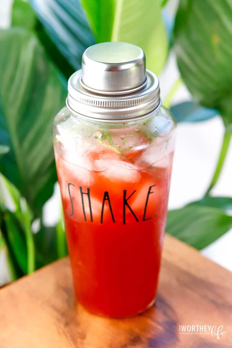 Sunset Cocktail Made With Single Malt Whiskey