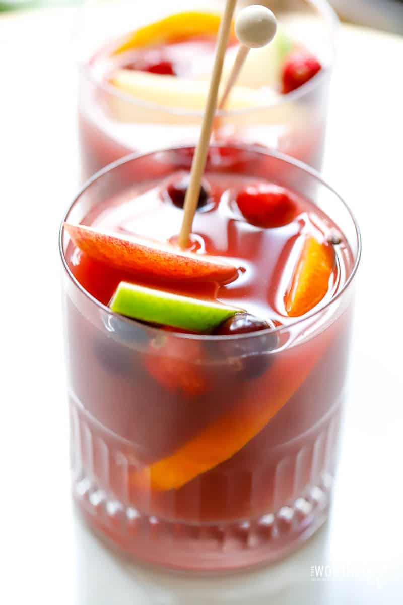 Mulled Sangria Mocktail Made In the Instant Pot