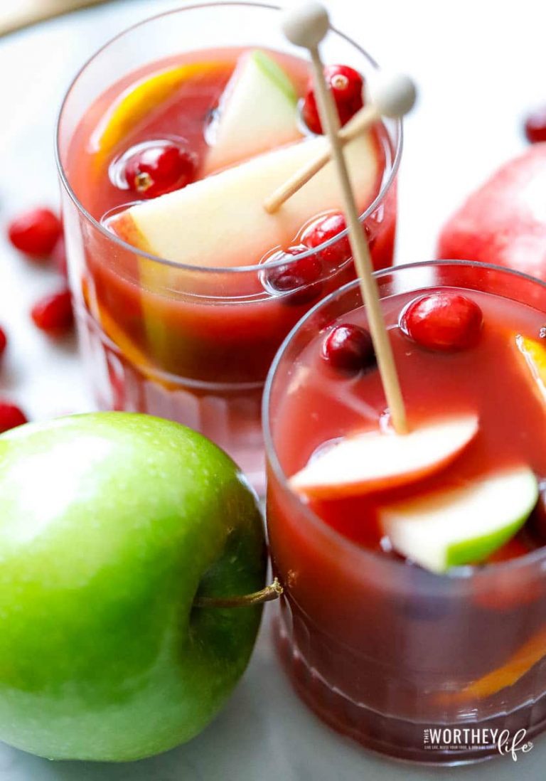 Mulled Sangria Mocktail Made In the Instant Pot
