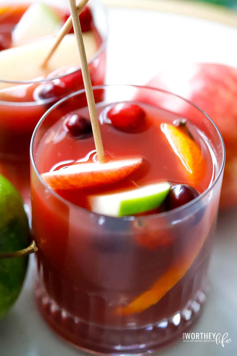 Mulled Sangria Mocktail Made In the Instant Pot