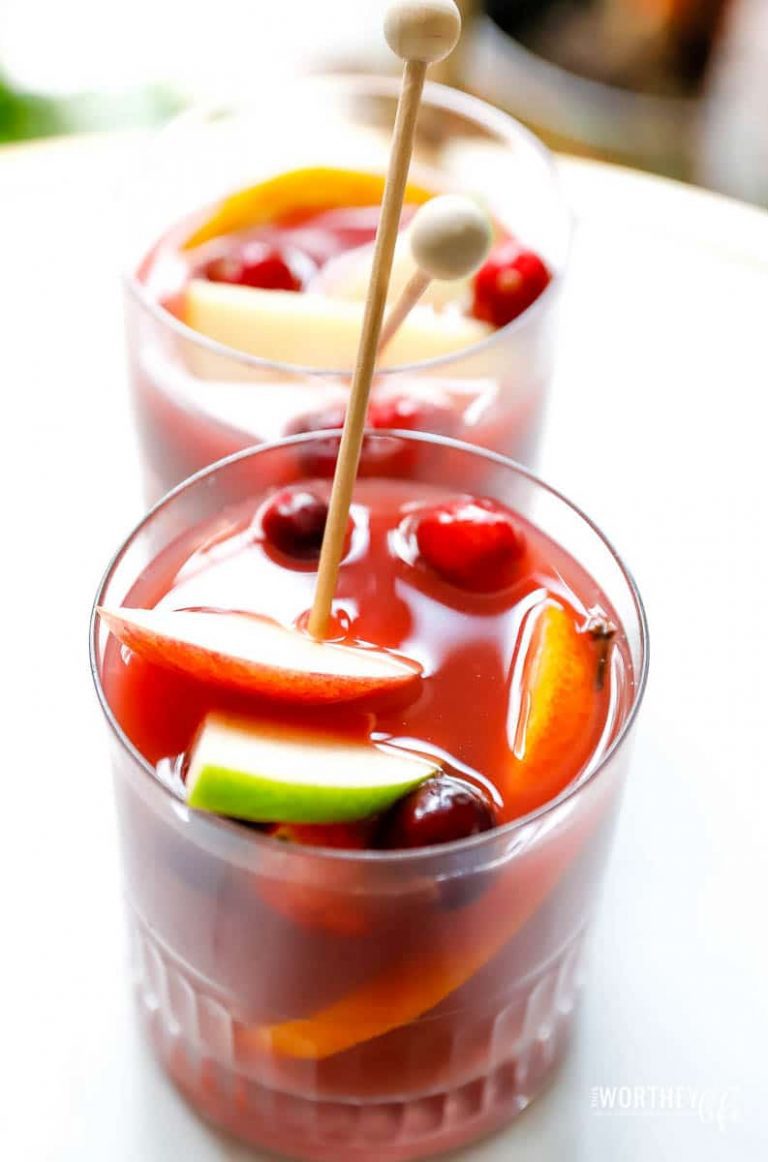 Mulled Sangria Mocktail Made In the Instant Pot