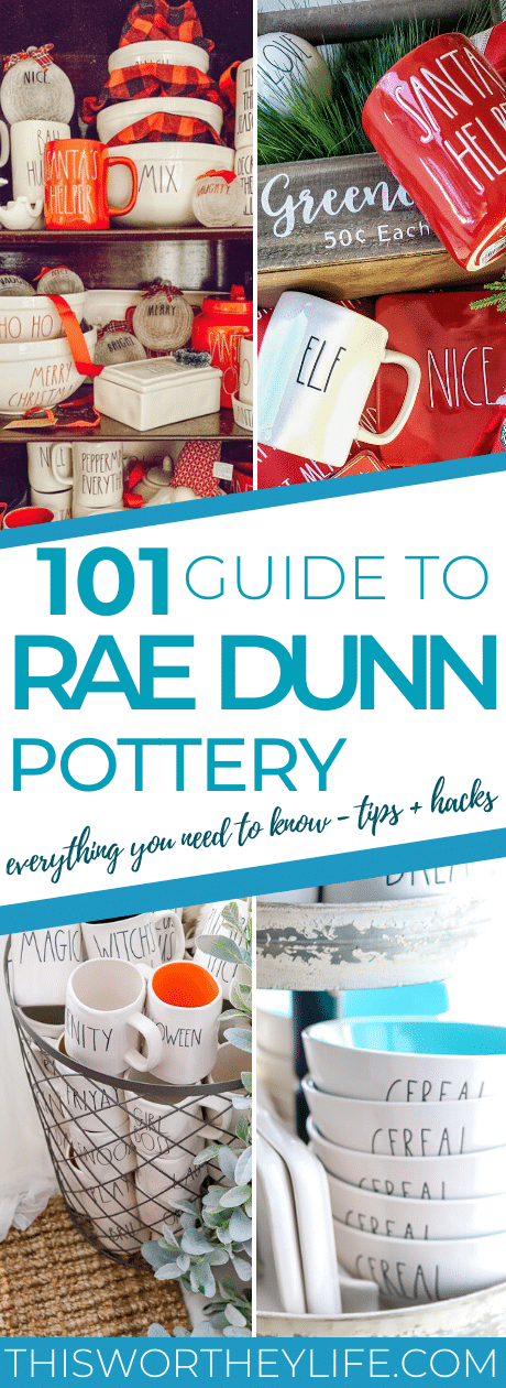 Rae Dunn Pottery 101 - Everything You Need To Know