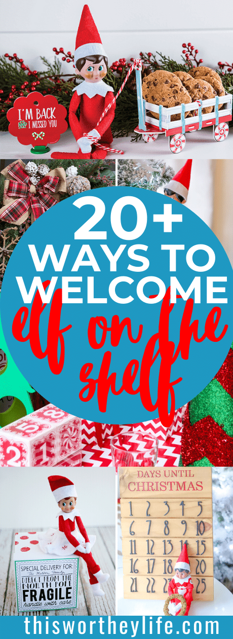 Elf On The Shelf Return Ideas - 20+ Ideas!
