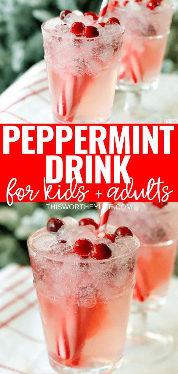 Peppermint Drink For Kids + Adults