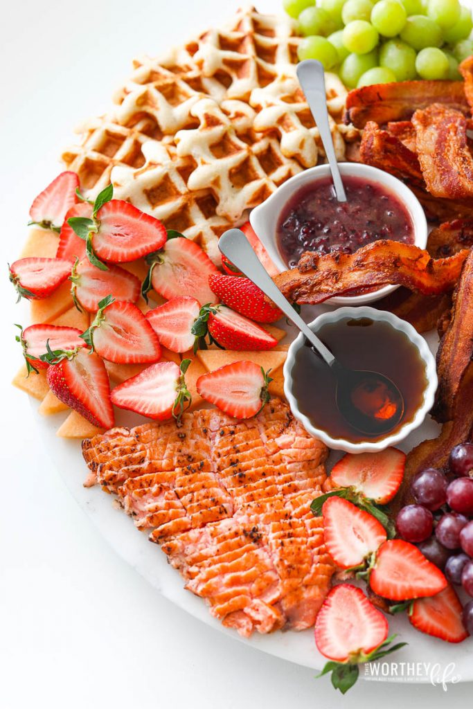 Breakfast Grazing Board | Pancakes Grazing Board