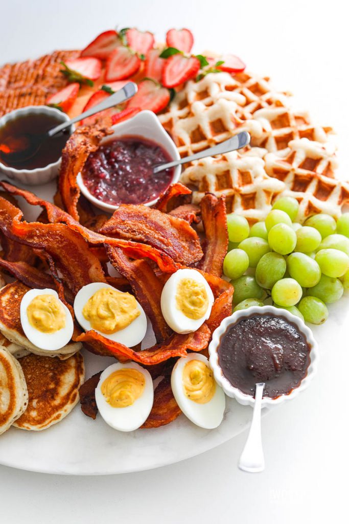 Breakfast Grazing Board | Pancakes Grazing Board