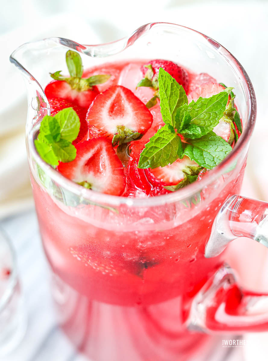 Juneteenth Strawberry Soda | Summer Drink For A Cookout