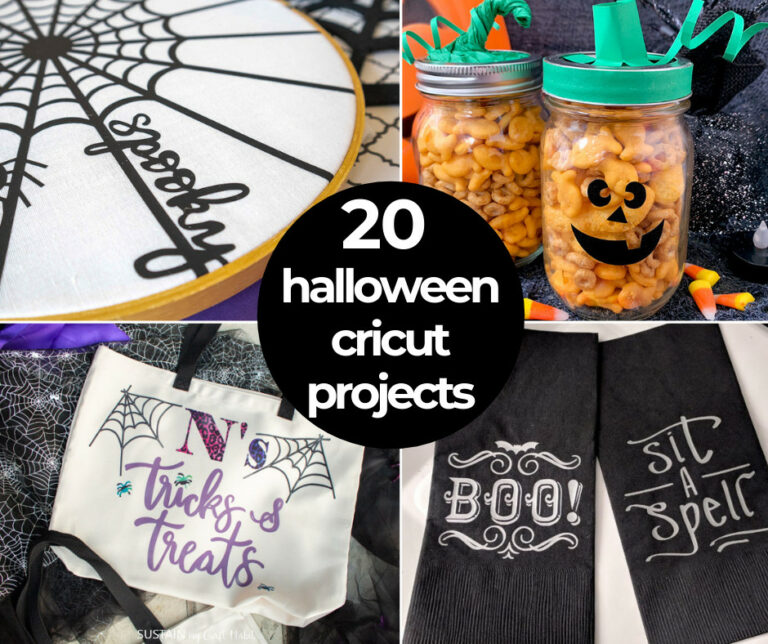 20 Creative Cricut Halloween Ideas | Halloween Craft Projects