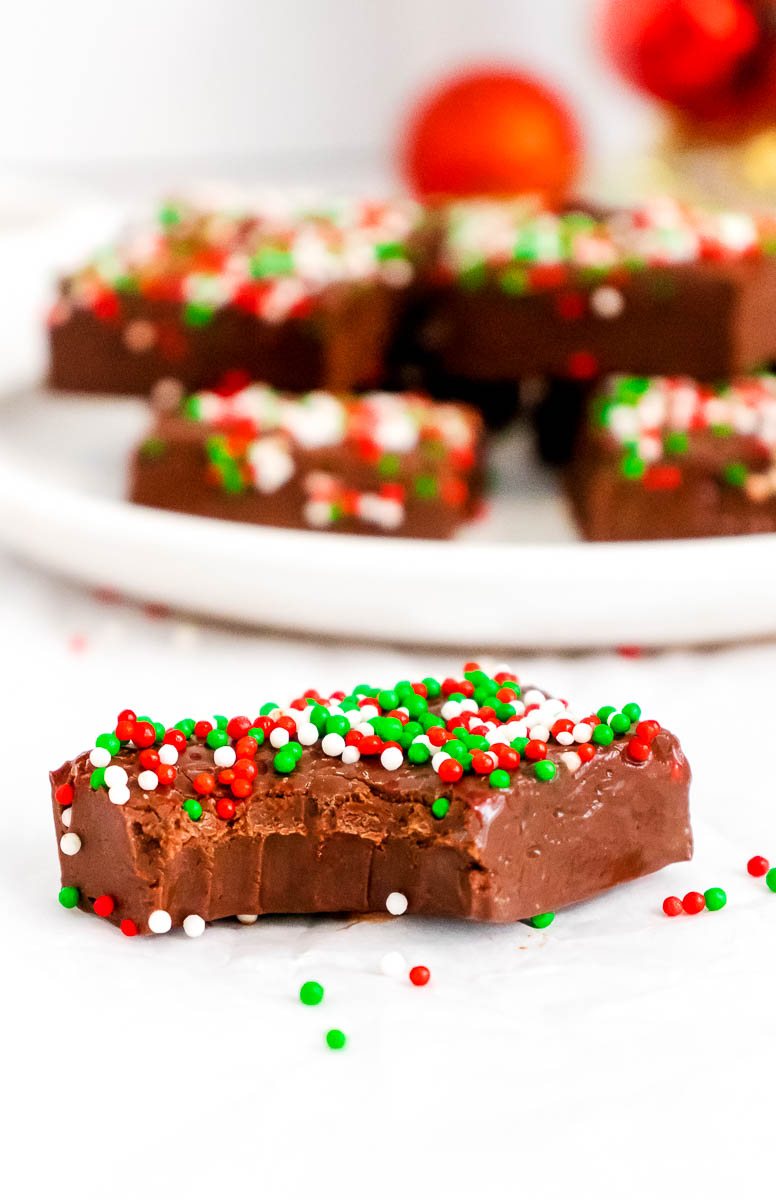 3-Ingredient Christmas Fudge