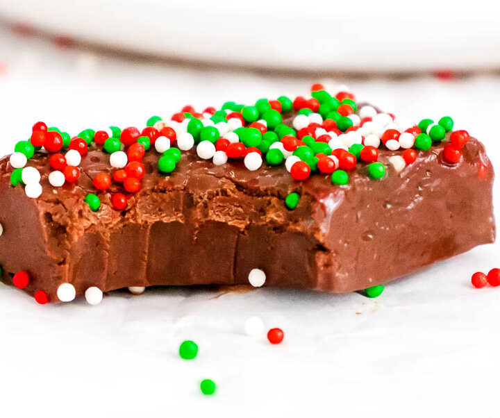3-Ingredient Christmas Fudge
