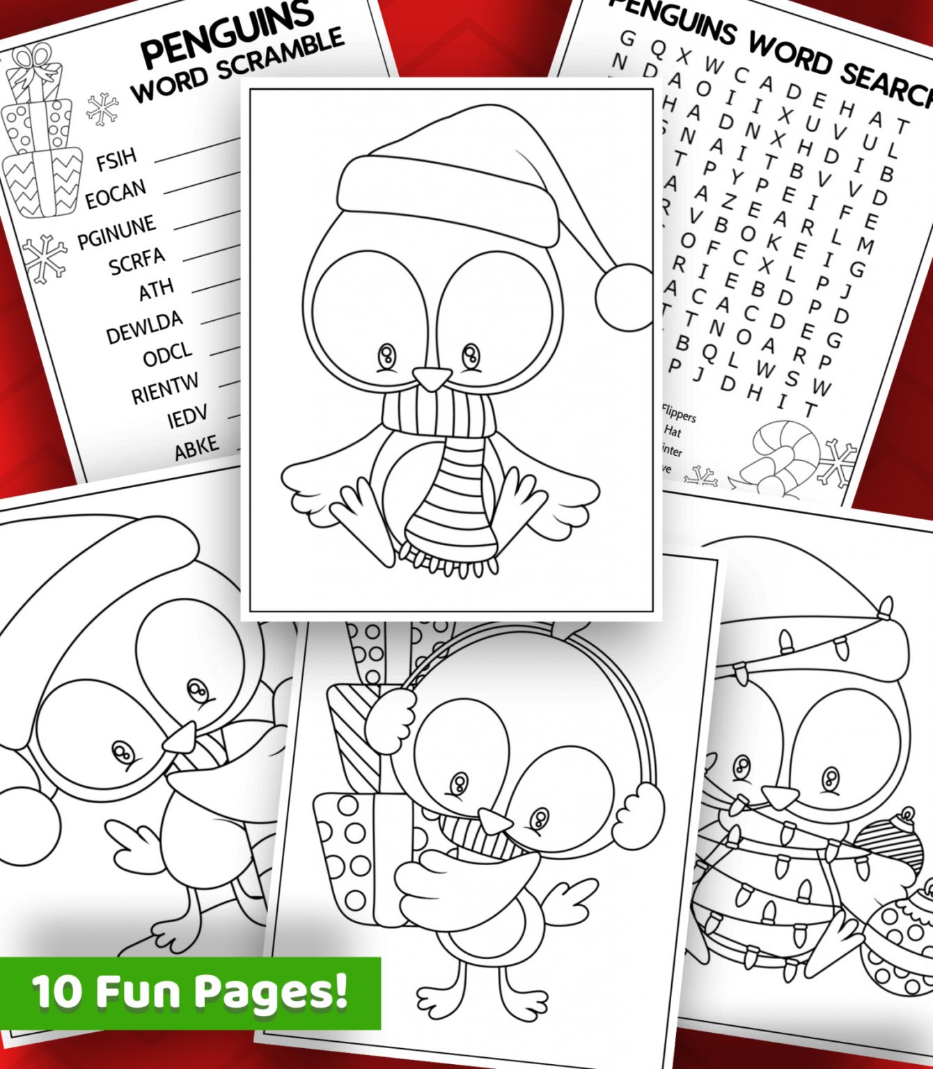 50+ Free Christmas Printables for Happy & Merry Holiday Fun