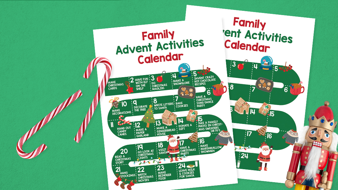 Activity Advent Calendar For Families