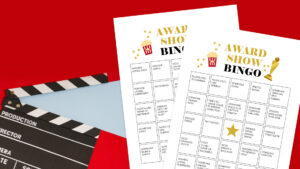 Award Show Bingo Printable {free printables}