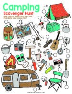 Printable Camping Scavenger Hunt