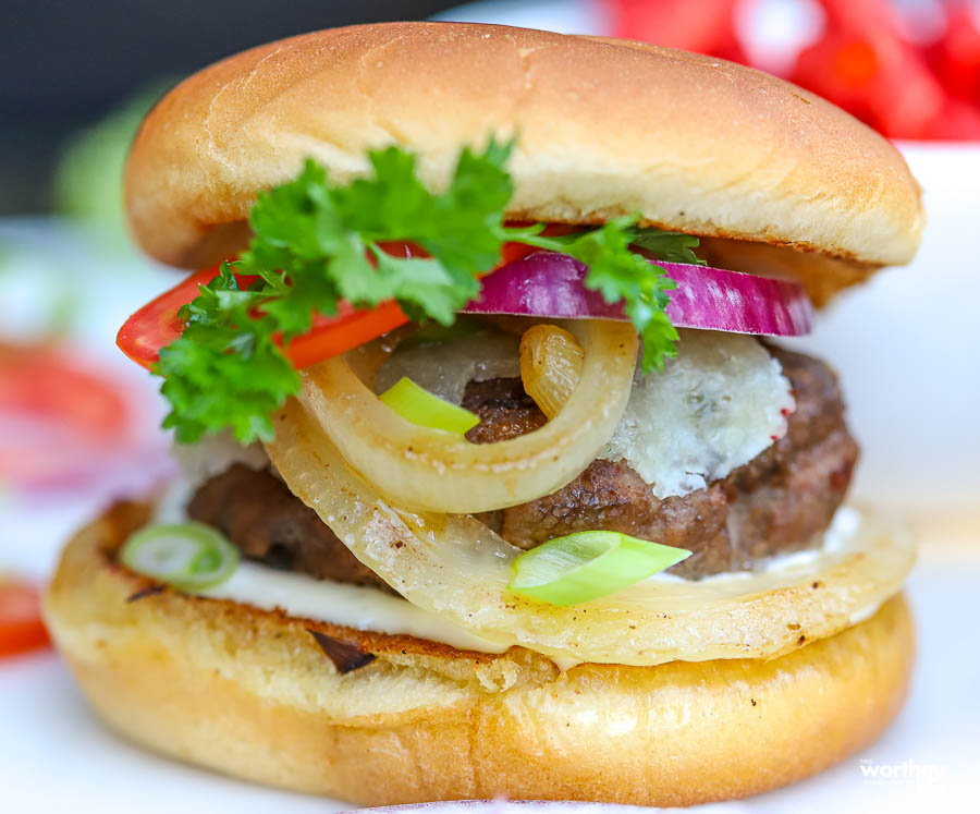 Lamb Burger Recipe | Outdoor Family Dinner Night Idea