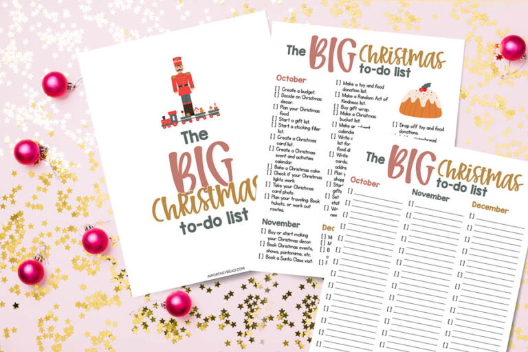 Christmas To Do List | Free Things To Do Printable